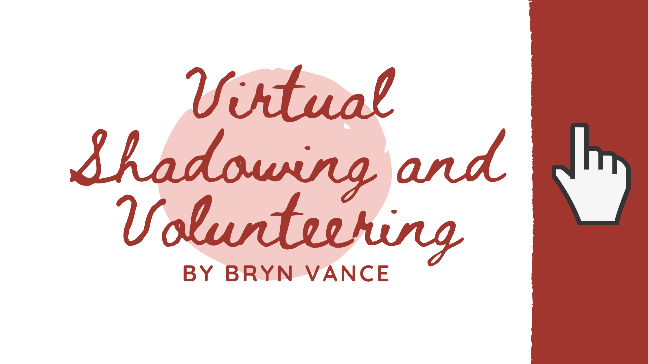 Virtual Shadowing and Volunteering - American Medical Women's Association